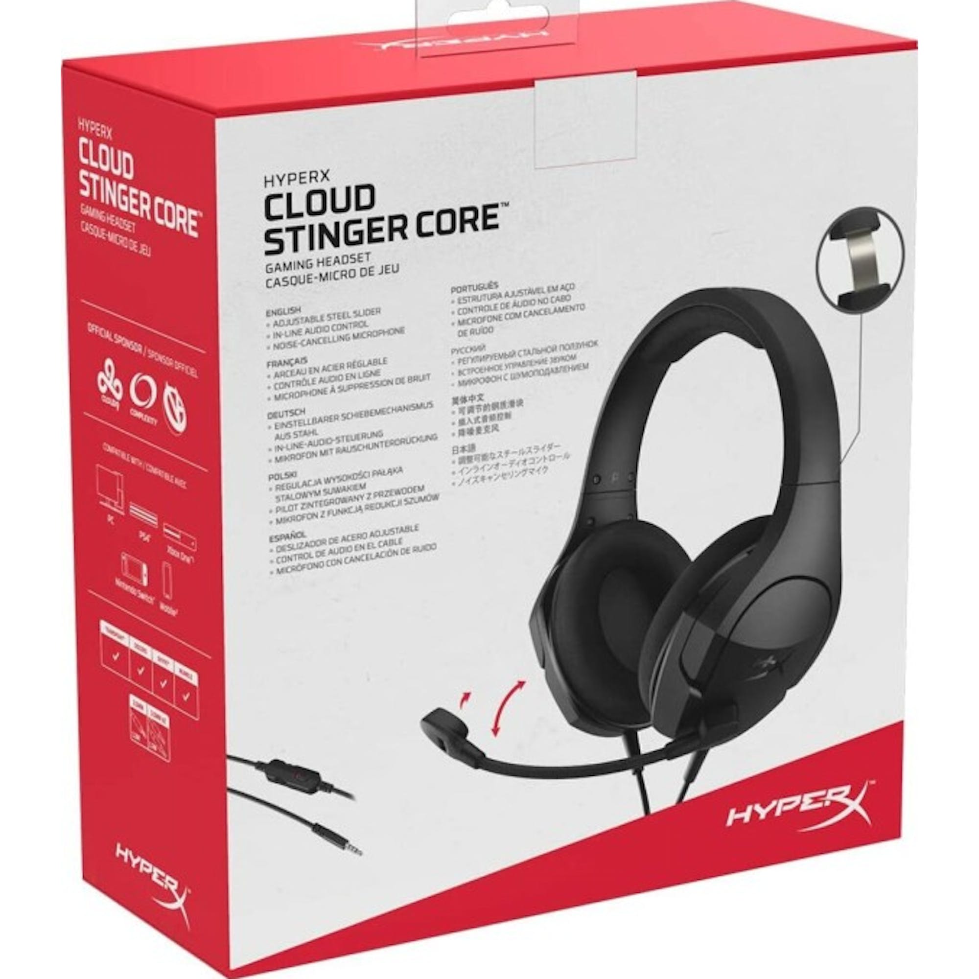 HP HyperX Cloud Stinger Core HX HSCSC2 BK WW Computer Company