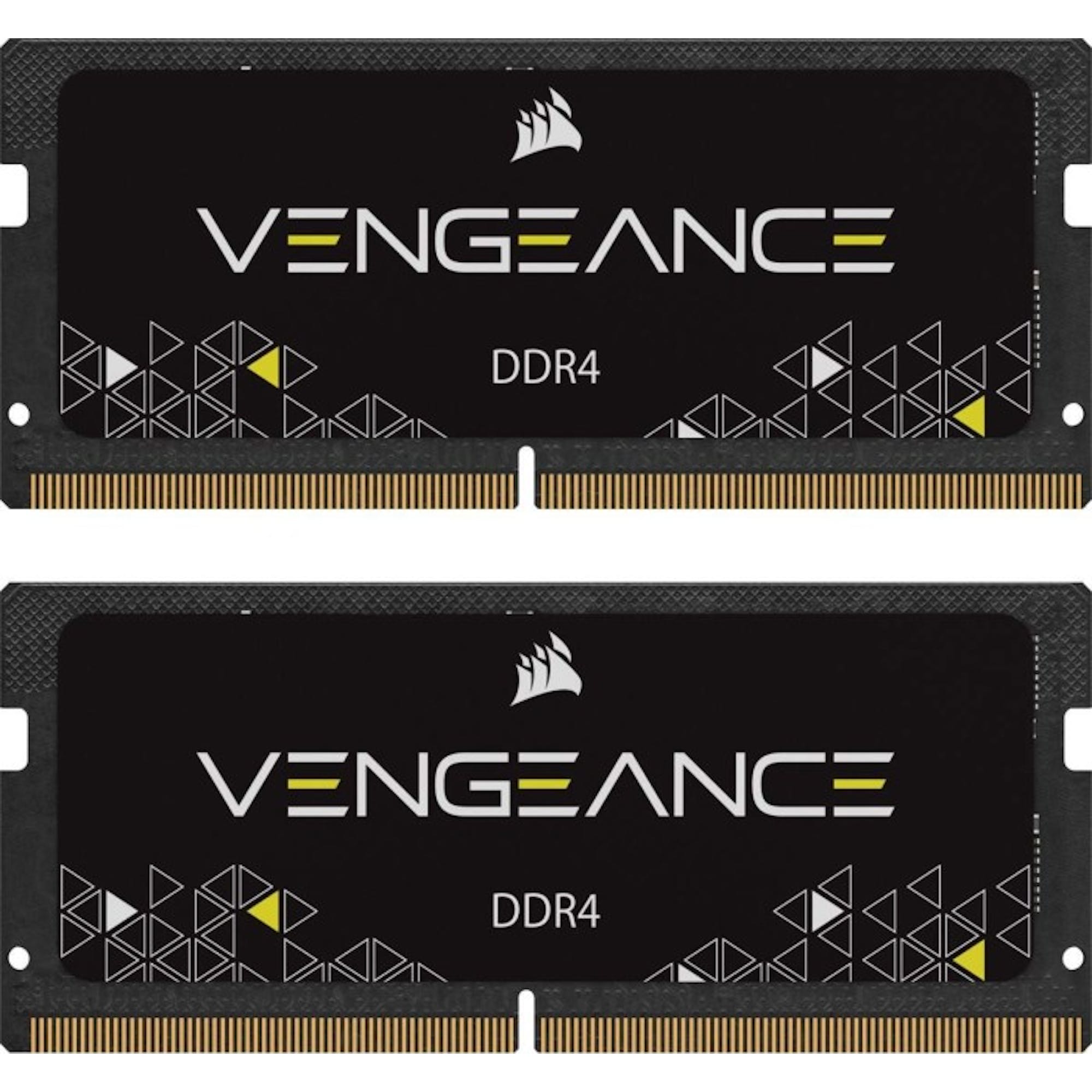 Corsair Vengeance SO-DIMM Kit 16GB, DDR4-3200, CL22-22-22-53 ...